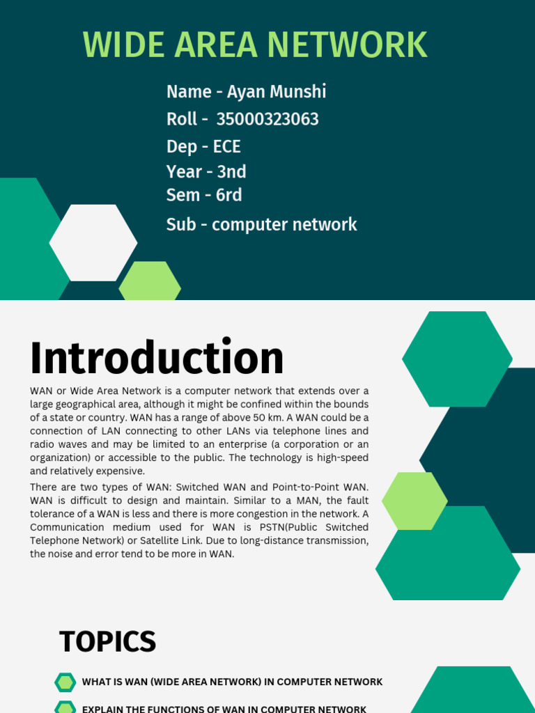 Ayan Munshi (CN) | PDF | Computer Network | Wide Area Network