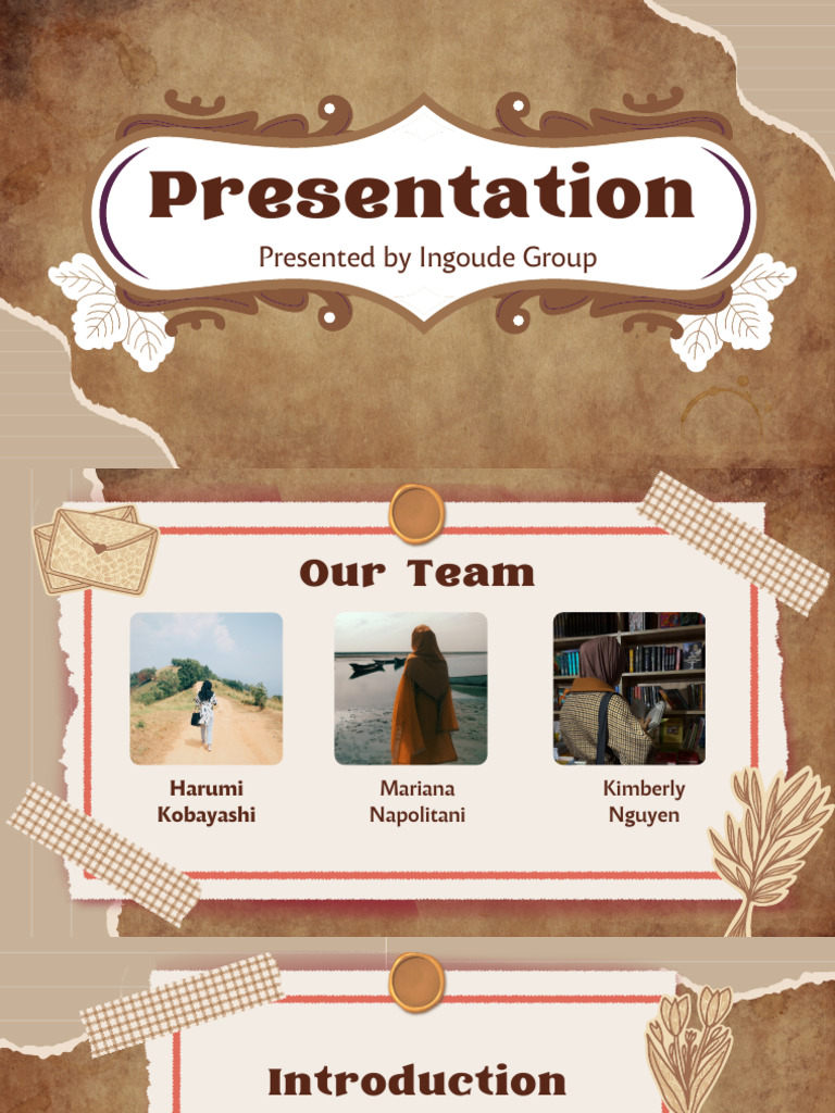 Brown and Beige Vintage Old Paper Presentation - 20250224 - 202243 ...