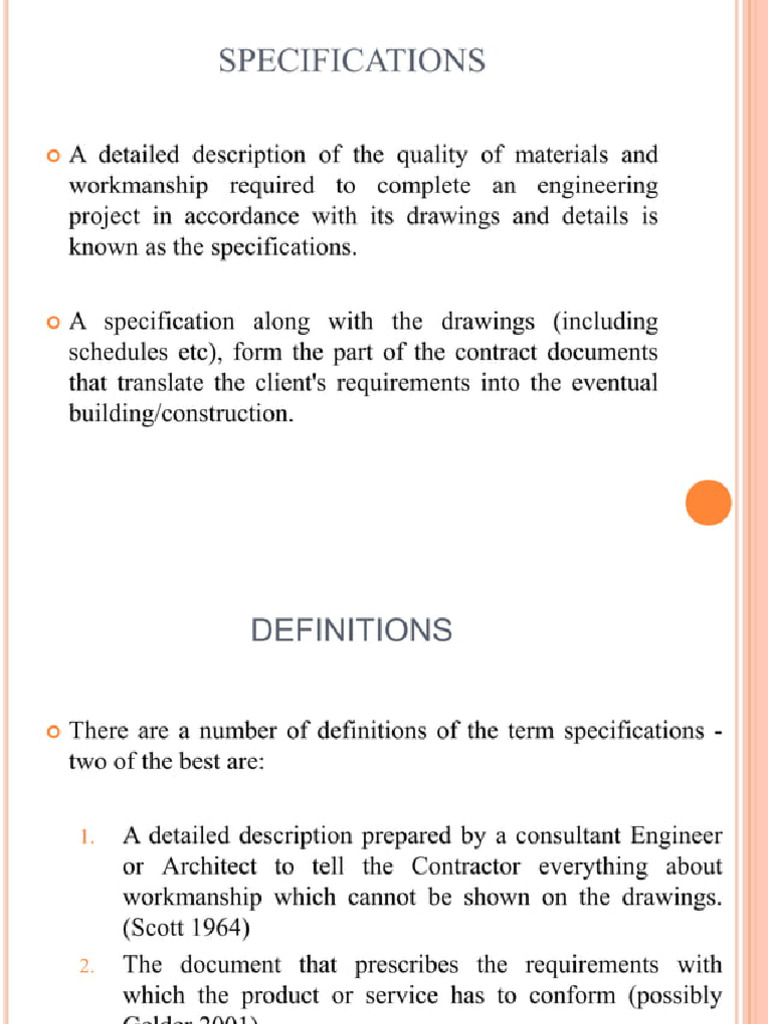 Specification Pdf