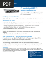 Poweredge r670 Spec Sheet | PDF | Data Center | Scalability