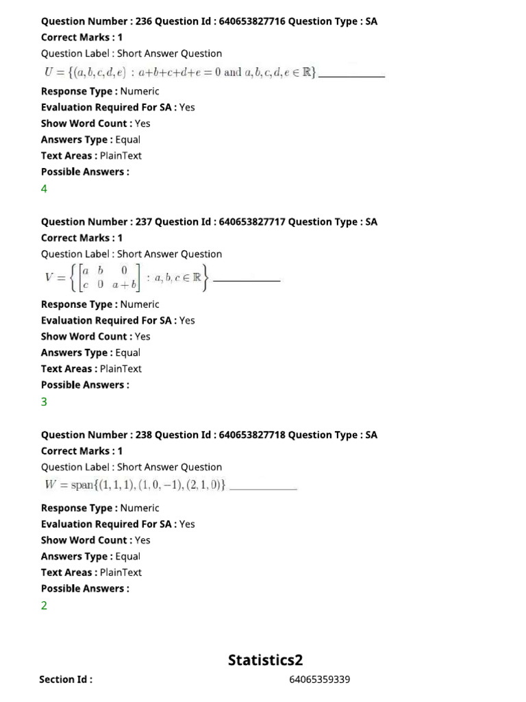 Sem2 Statistics2Q7 | PDF