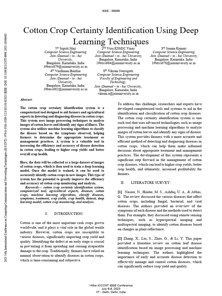 Cotton - Crop - Certainty - Identification - Using - Deep - Learning ...