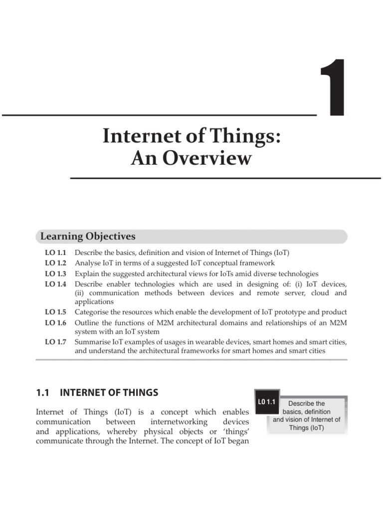 iot first 2 chaps | PDF