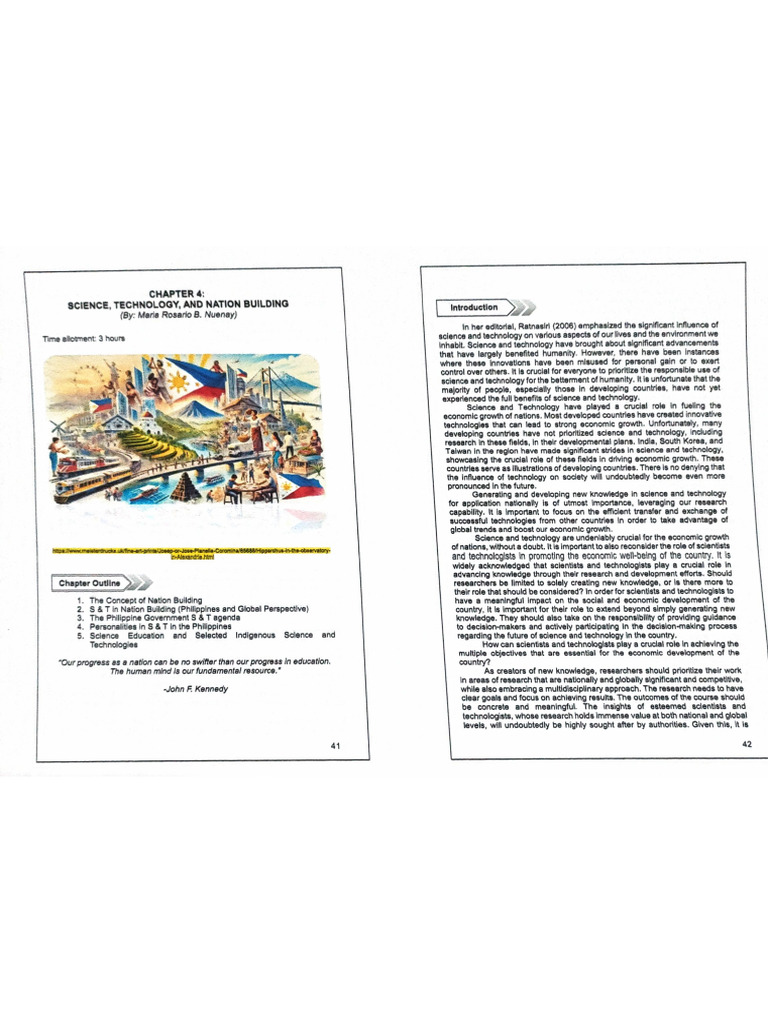 GEC 17 STS Chapter 4 For Students | PDF