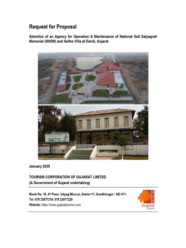 RFP - O&M of NSSM and Saife Villa - Janaury 2025 | PDF