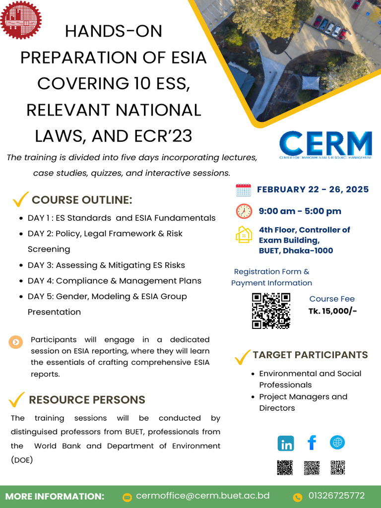 ESIA Training Brochure | PDF