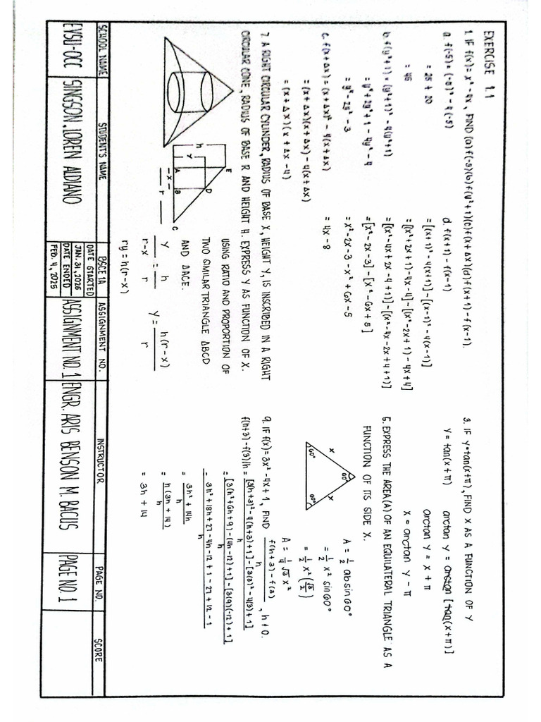 Differential Calculus | PDF
