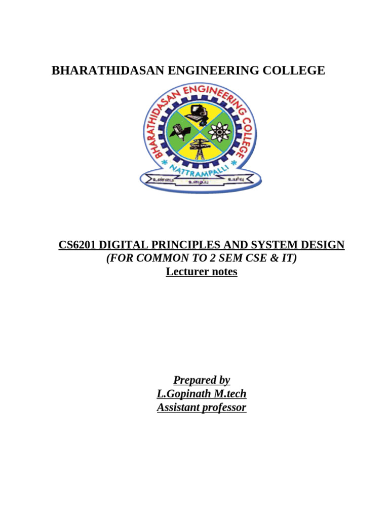 Dpsd Lecturer Notes Pdf Logic Gate Subtraction