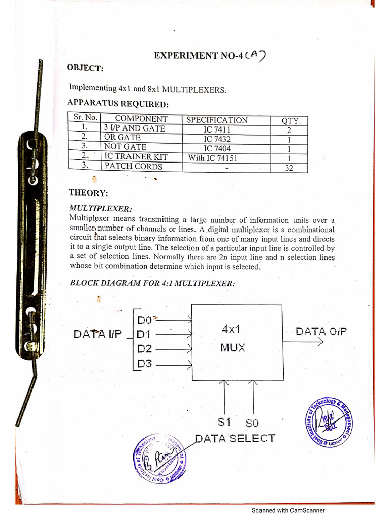 COA Experiment 4 | PDF