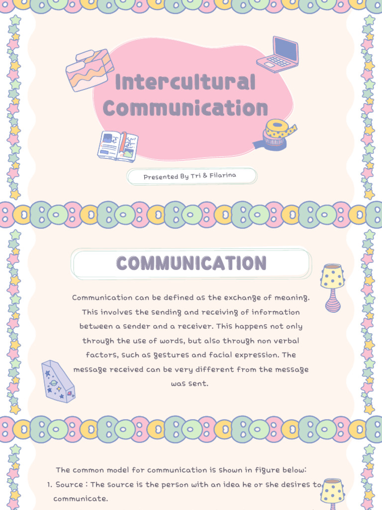 Intercultural Communication | PDF | Communication | Nonverbal Communication