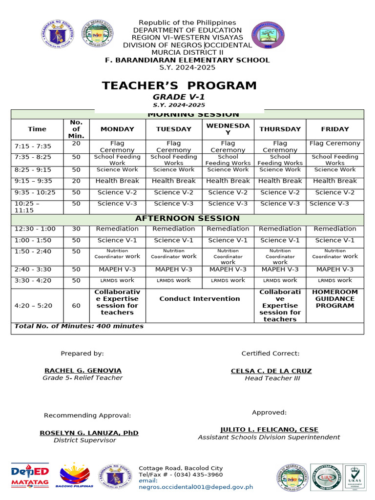 class-program-portrait | PDF | Government Related Organizations ...