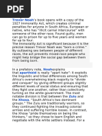 Born A Crime Trevor Noah | PDF | Demons | Prayer