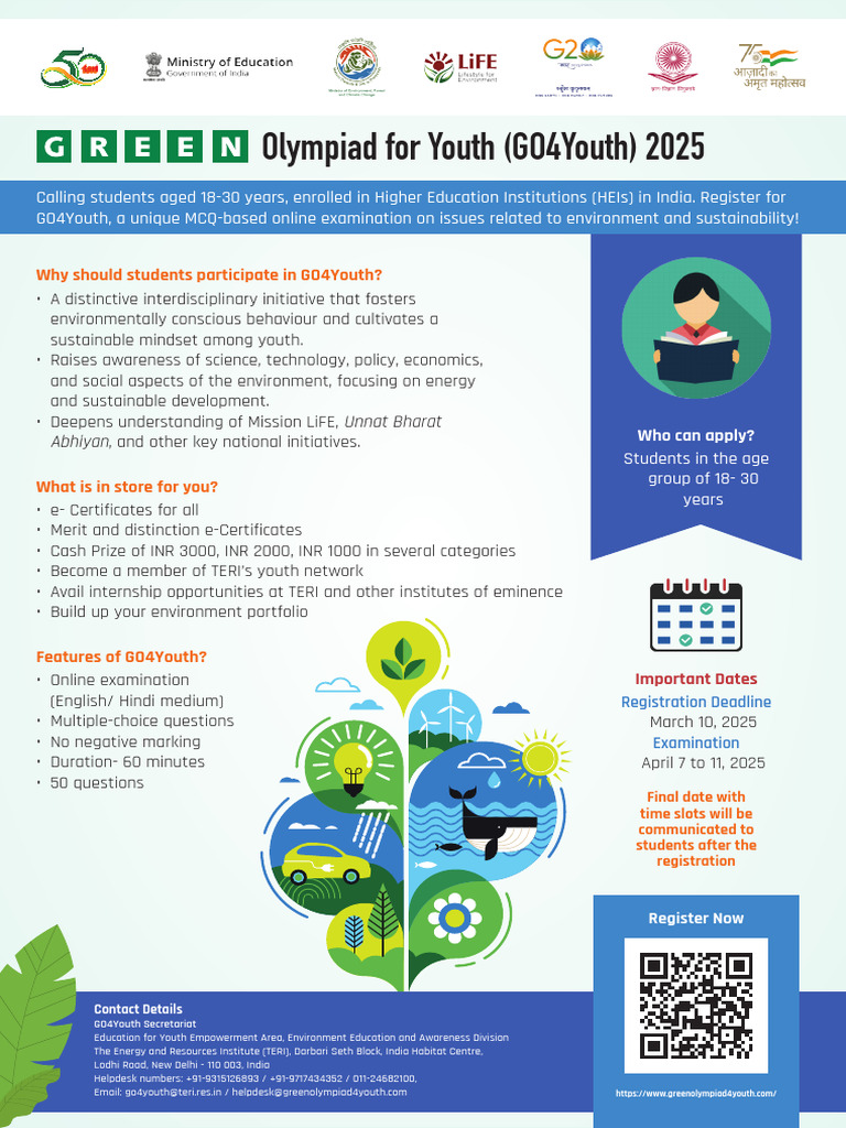 GO4Youth 2025 (Eng- Hin) Poster | PDF