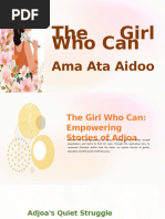The Girl Who Can by Ama Ata Aidoo | PDF | Woman | Social Psychology