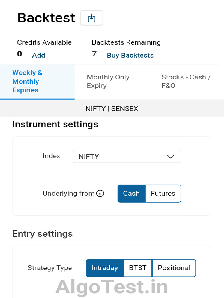 Algotest Strategy 2025-01-19-07 29 25 | PDF