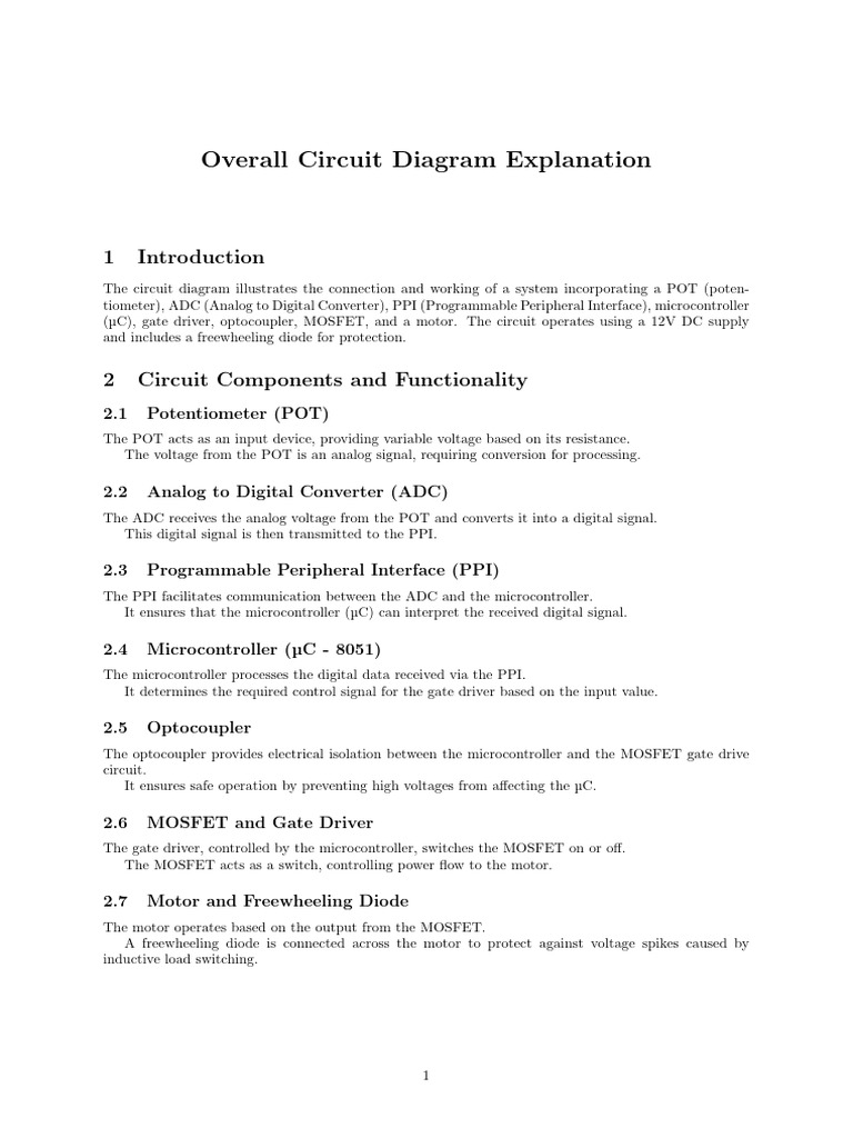 Micro Controller For Mosfet To Learn | PDF | Analog To Digital ...