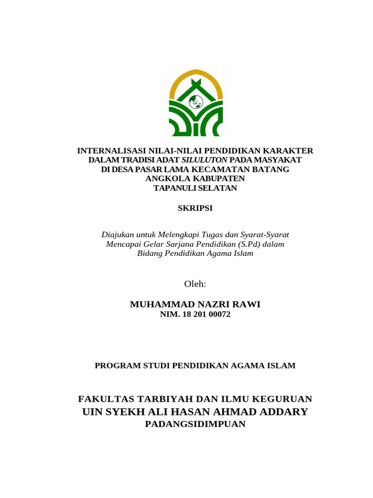 SKRIPSI MUHAMMAD NAZRI (1) | PDF