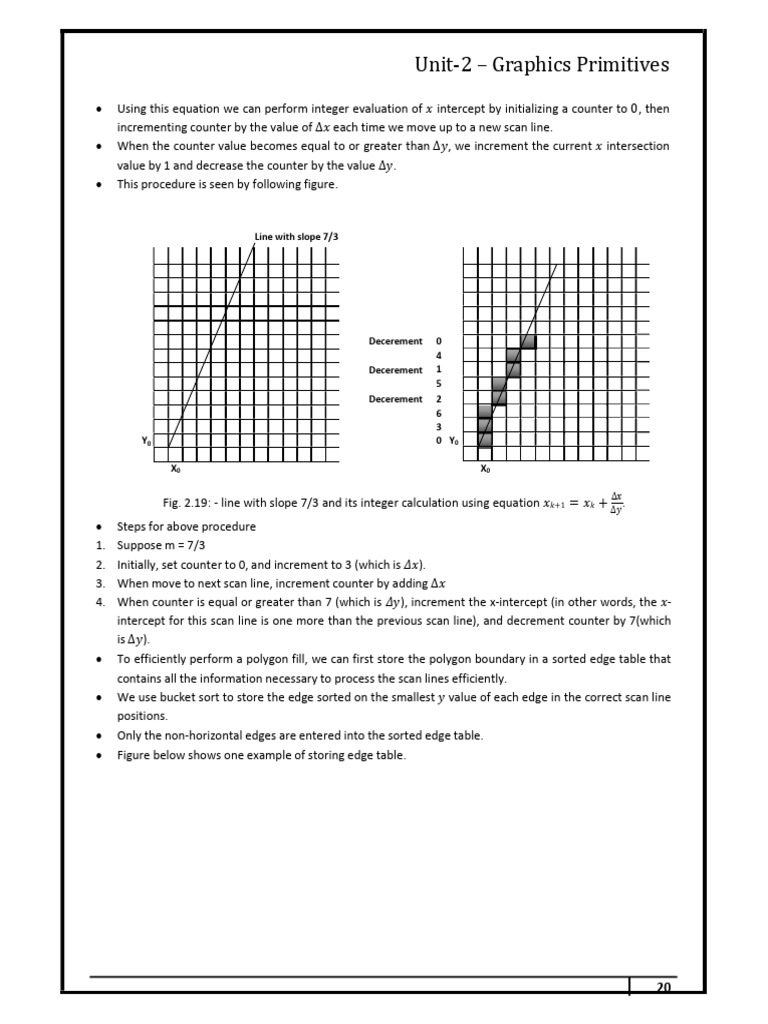 CG Study Material Graphics-40-65 | PDF | Typefaces | Matrix (Mathematics)