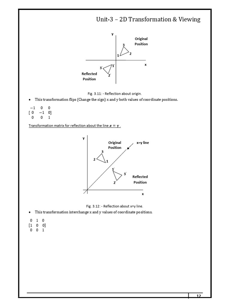 CG Study Material Graphics-66-85 | PDF | Computer Graphics | Geometry