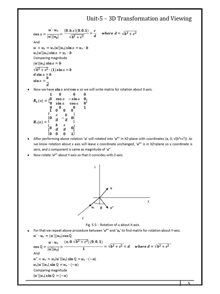 CG Study Material Graphics-106-130 | PDF | Cartesian Coordinate System ...