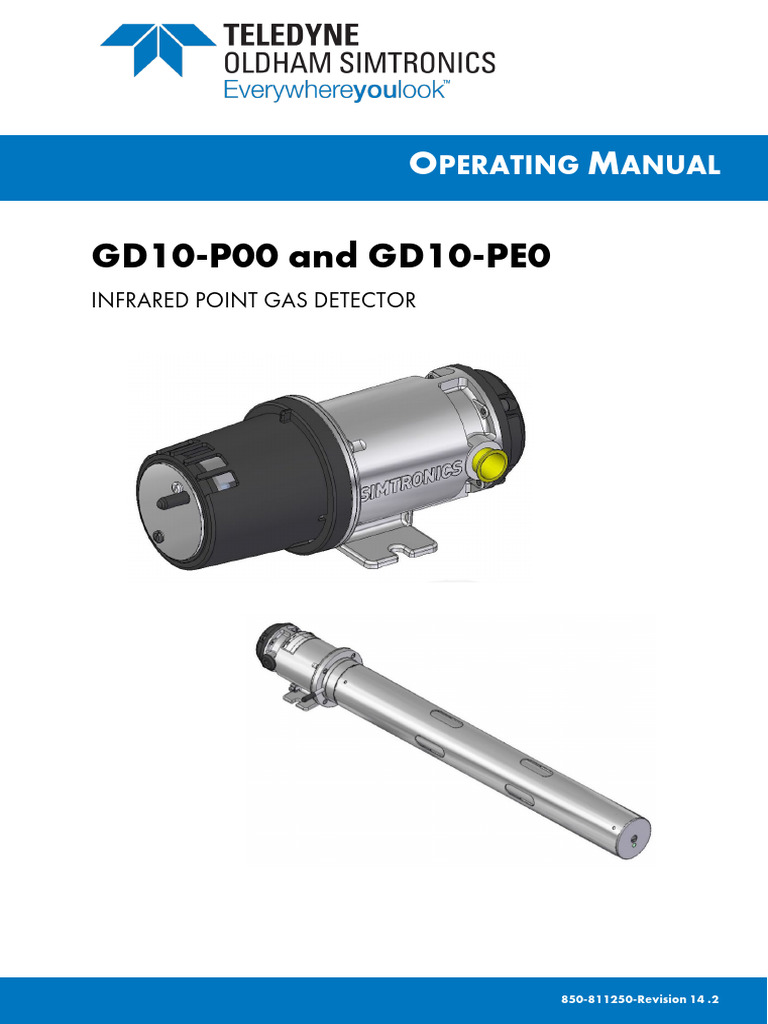 Fixedgas Gd10series Gd10p Usermanual English | PDF | Absorption ...