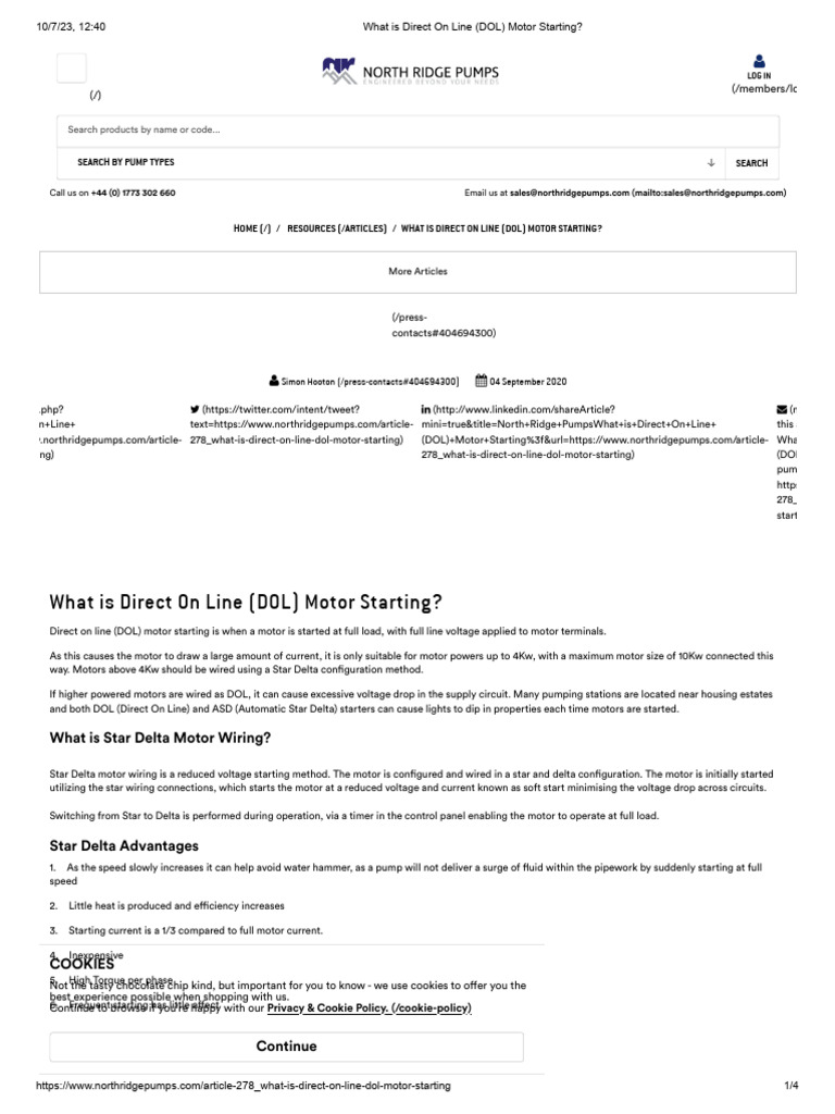 Arranque Directo - What Is Direct On Line (DOL) Motor Starting | PDF | Electrical Engineering ...
