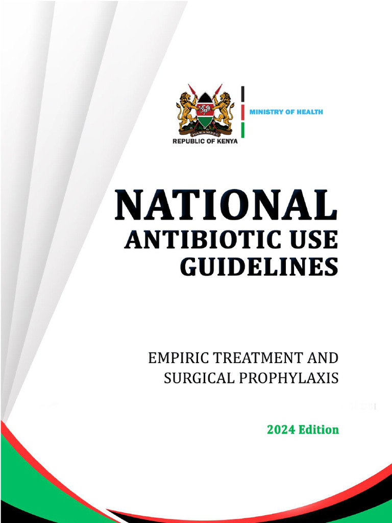 National Antibiotic Use Guidelines_Empiric Treatment & Surgical ...