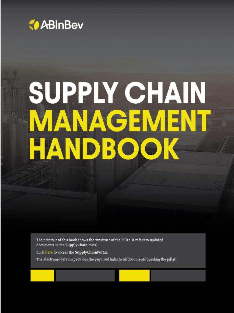 2025 Supply Chain Management Handbook | PDF | Risk | Crisis Management