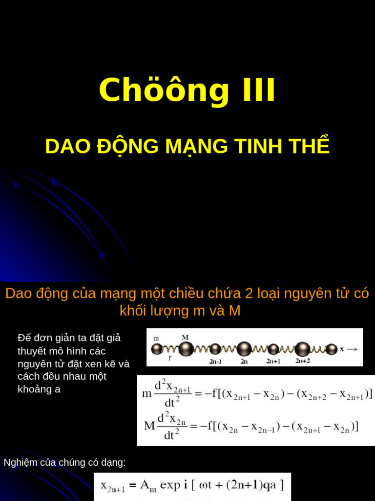 CHUONG III - Dao Dong II | PDF