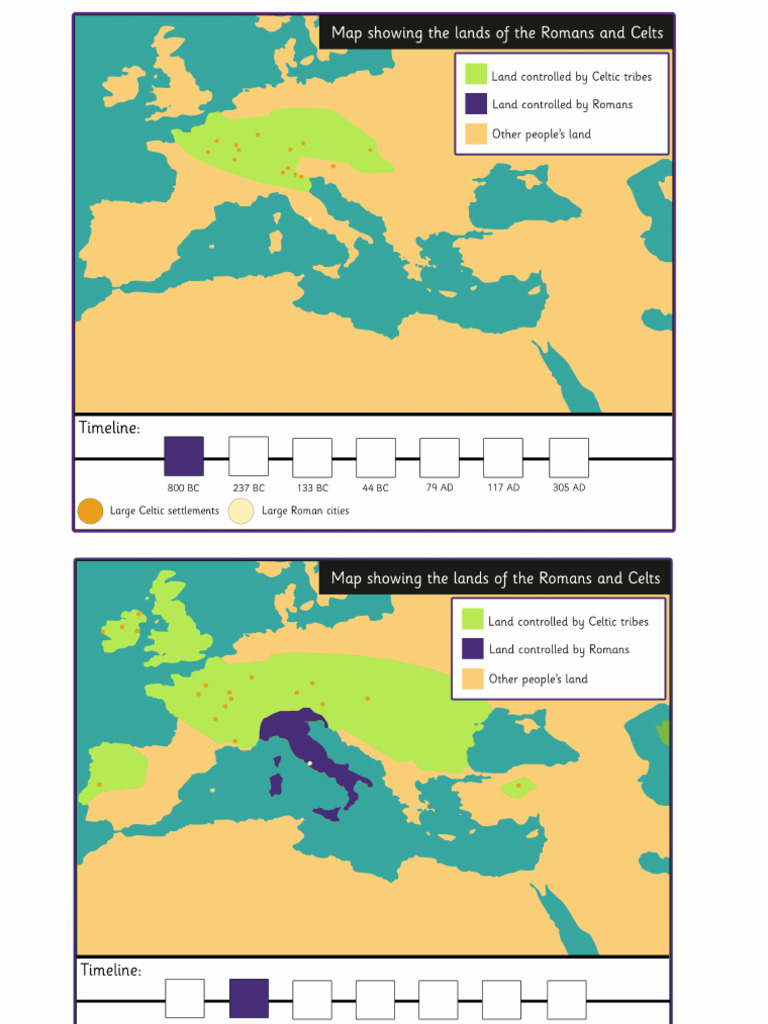 Activity Sheet Roman Empire Maps | PDF