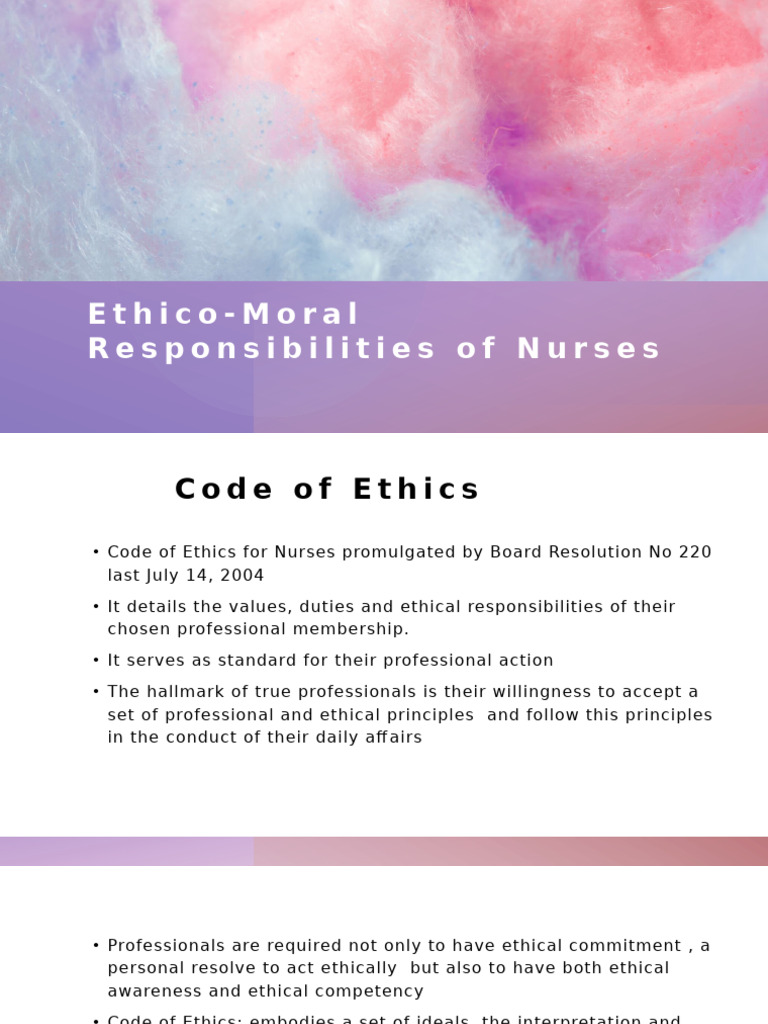 Ethico Moral Responsibilities | PDF | Applied Philosophy