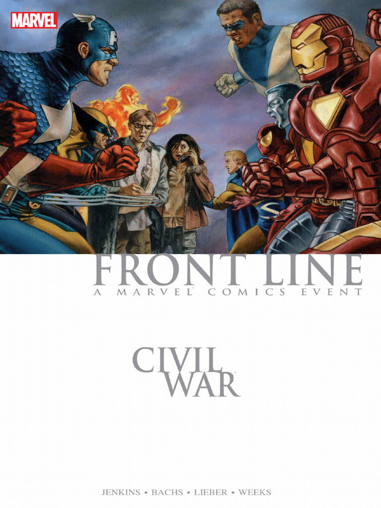 Civil War #3 Front Line @comics - Ocean | PDF