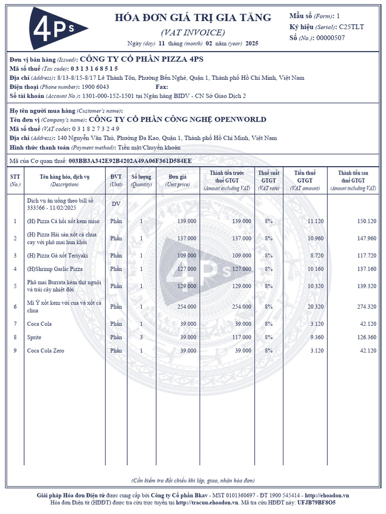 507 Pizza4P | PDF