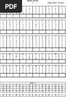 Abacus Level 1 | PDF