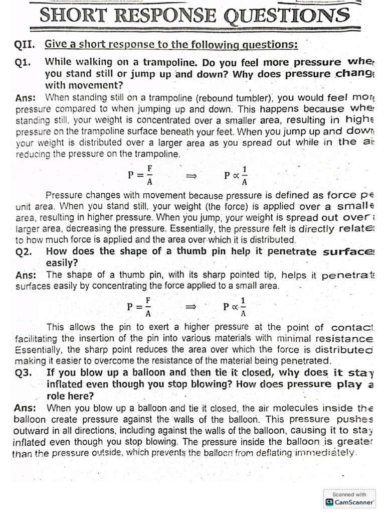 Chapter 05 (Short and Long Questions From NBF) | PDF