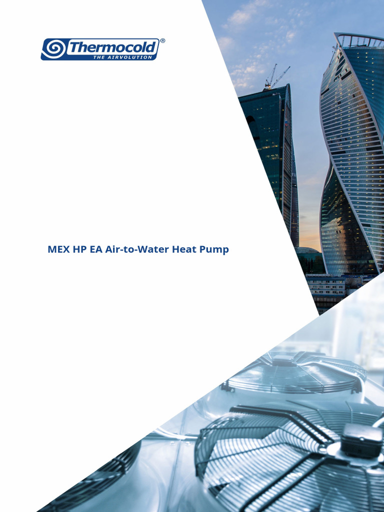 MEX HP EA Air-to-Water Heat Pump Specs | PDF | Heat Pump | Air Conditioning