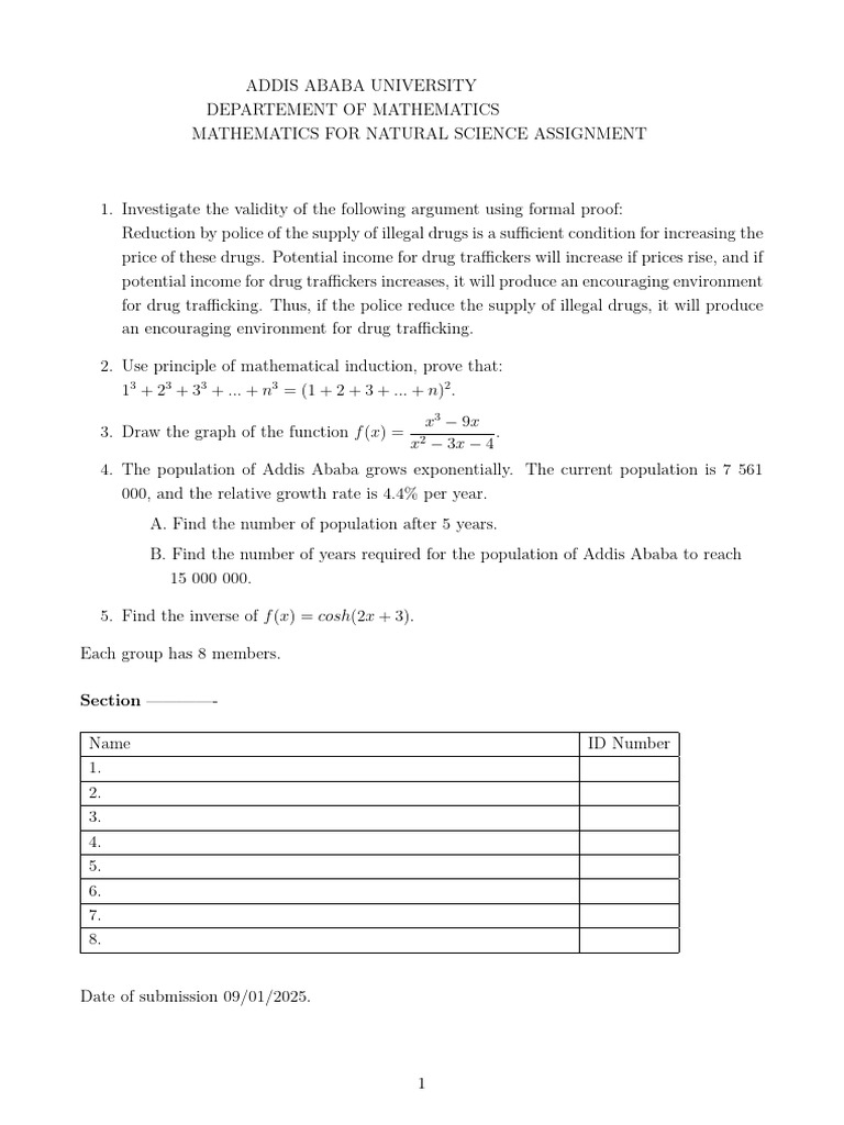 General Mathematics Workout | PDF