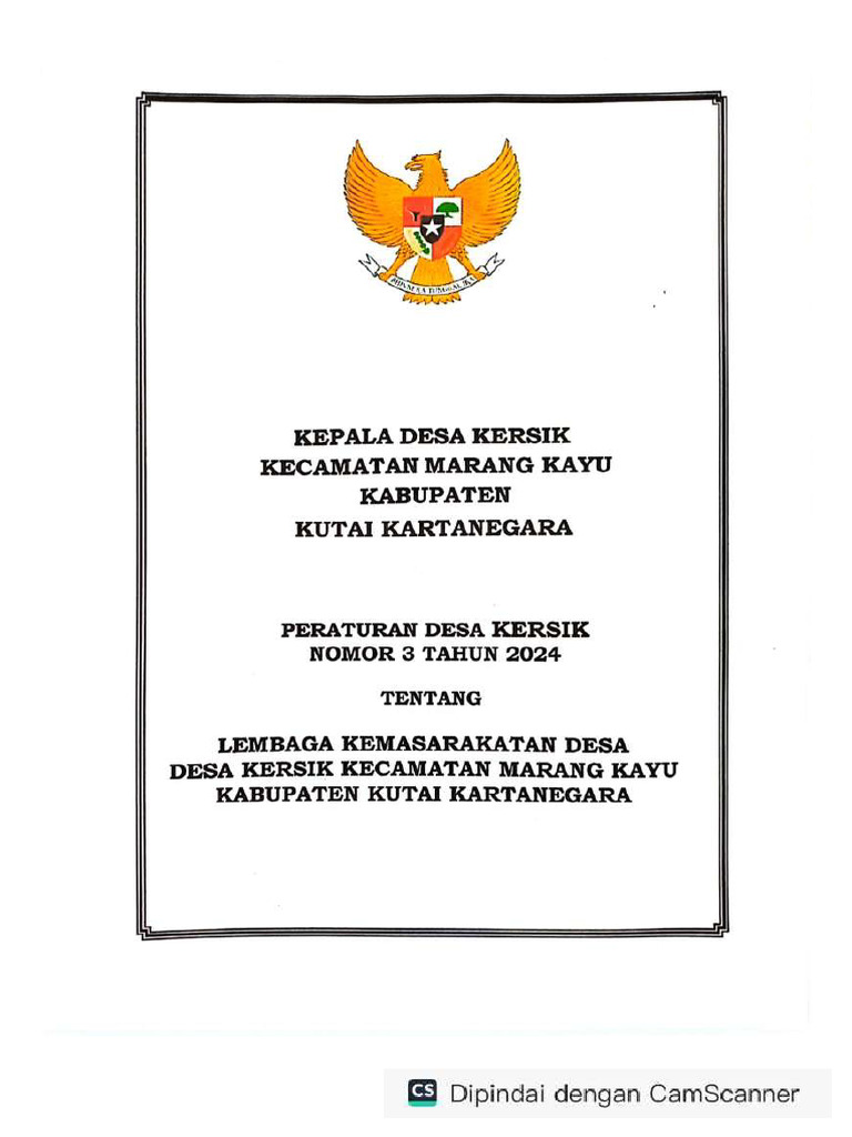 Perdes No.3 THN 2024 Tentang LKD - Compressed | PDF