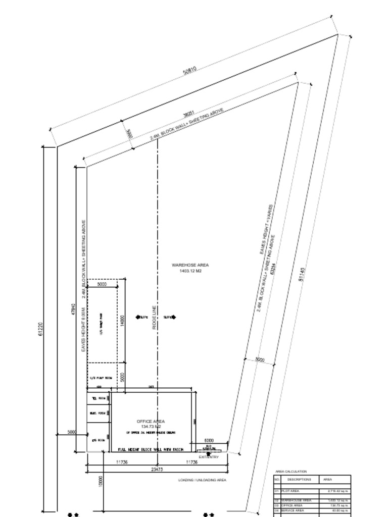 Warehouse Floor Plan Overview | PDF