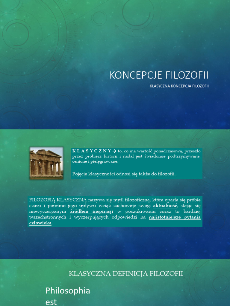 2-WDF Koncepcje filozofii | PDF