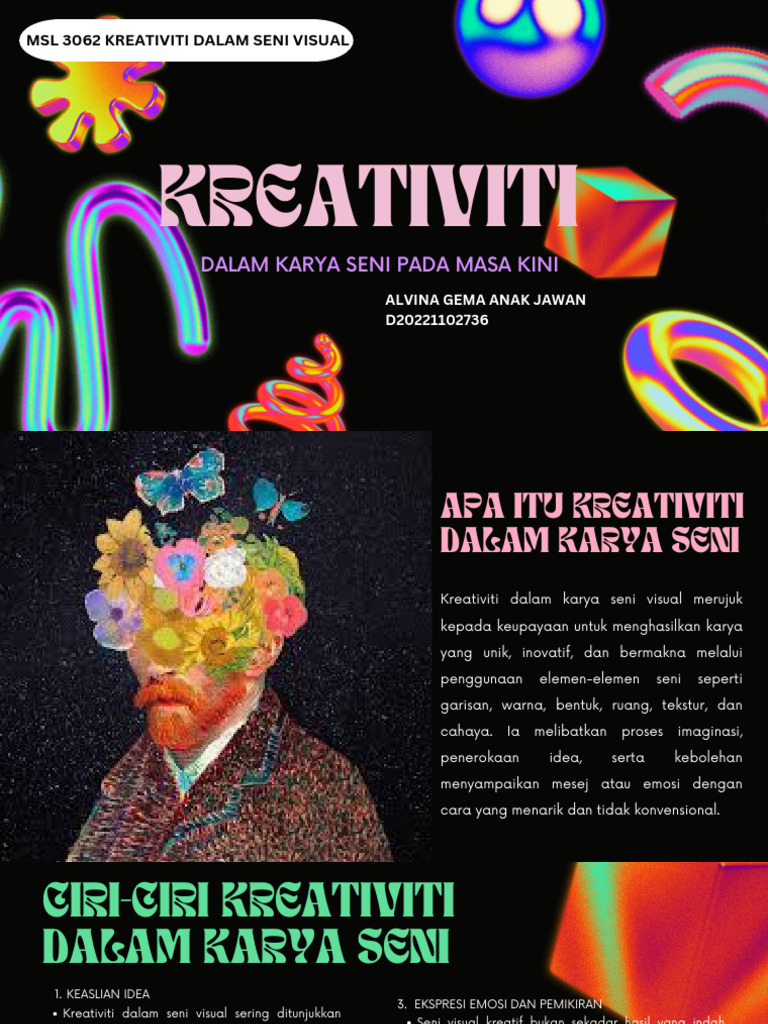 Kreativiti dalam Seni Visual Kontemporari | PDF