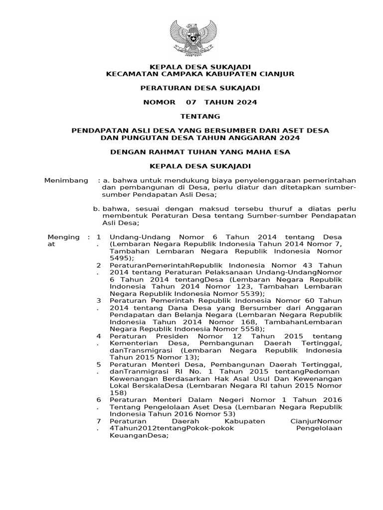 1.-PERDES-PAD THN 2024 | PDF