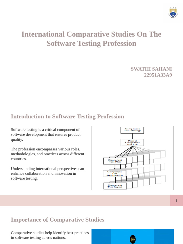 International Comparative Studies On The Software Testing Profession ...