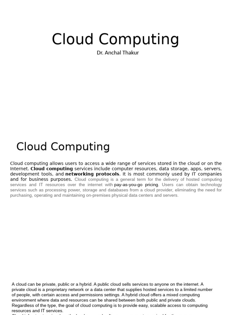 Evolution of cloud computing (1) | PDF | Cloud Computing | Virtualization