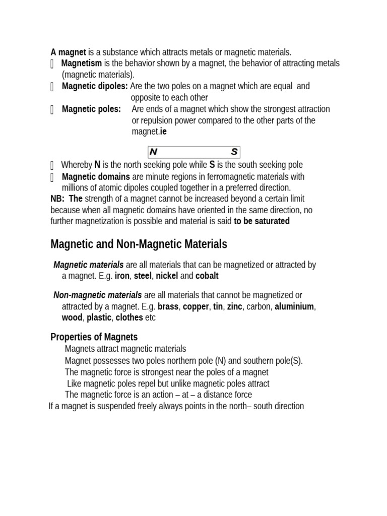 Understanding Magnetism and Magnetic Materials | PDF