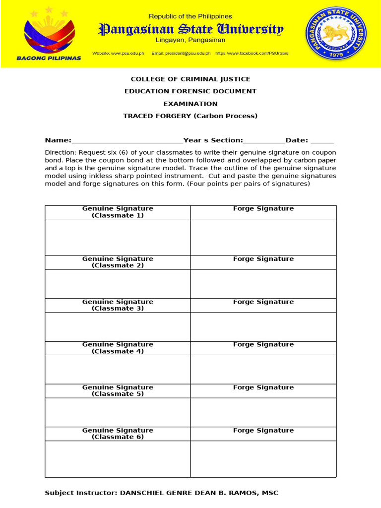 QDE Traced Forgery Indentation Process | PDF
