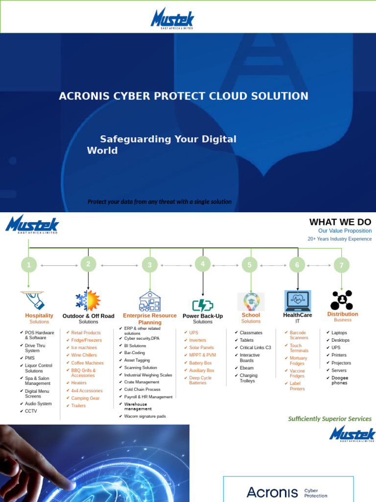 Acronis Cyber Protect Cloud Overview | PDF | Backup | Antivirus Software