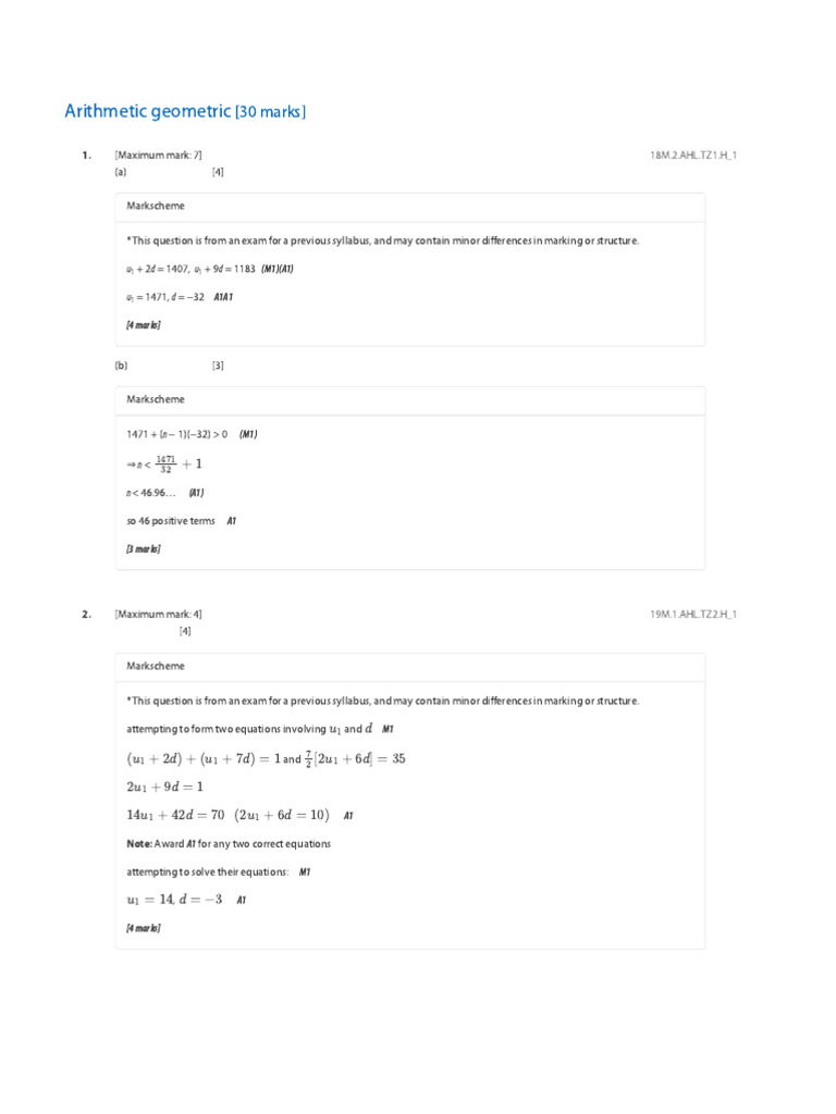 Arithmetic Geometric 2 Pdf 4325