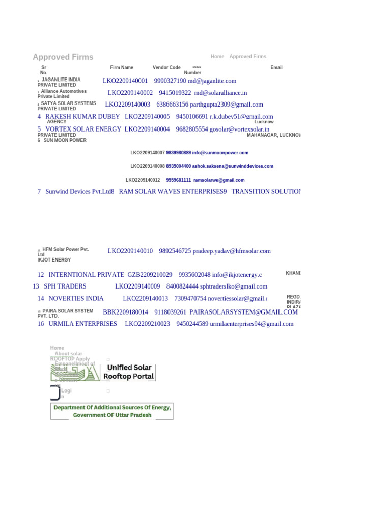 Department of AdditIonal Sources of Energy, Government of Uttar Pradesh ...