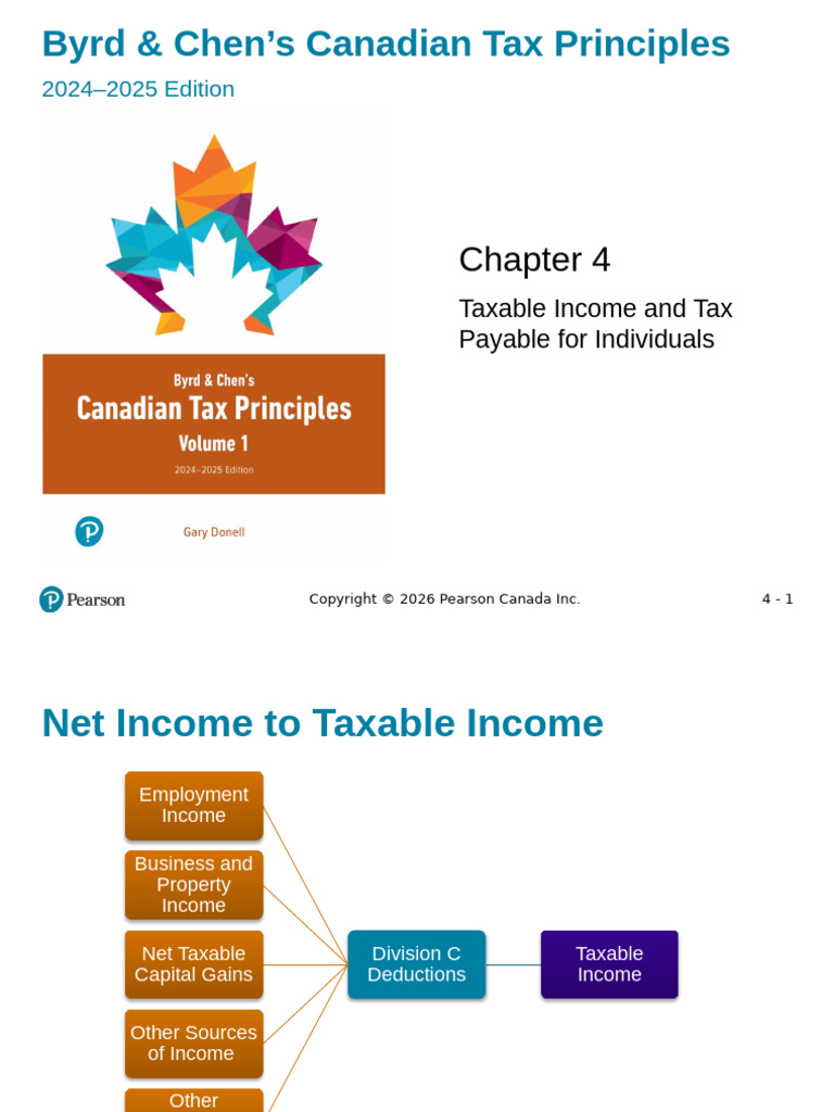 Donell byrdchenCTP 2024-25 PPT Ch04 | PDF | Tax Deduction | Pension